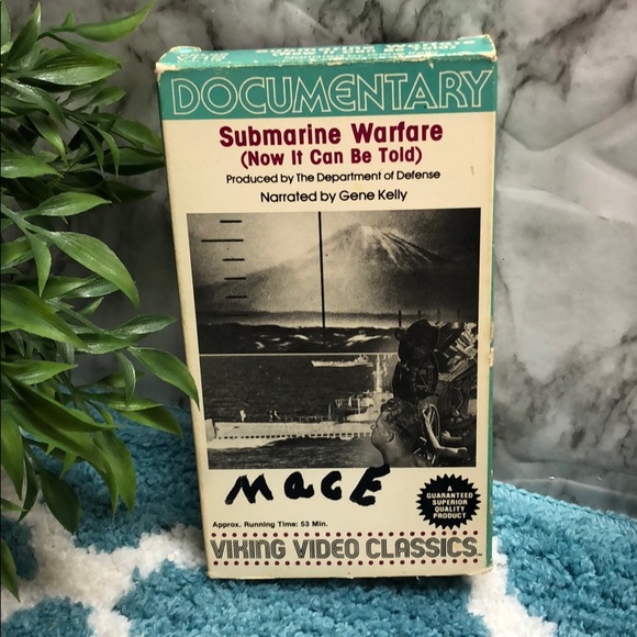 history | Other | Documentary Submarine Warfare Gene Kelly Vhs | Poshmark